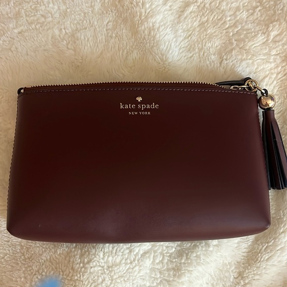 kate spade | Bags | Kate Spade Bag Maroon Leather Purse | Poshmark
